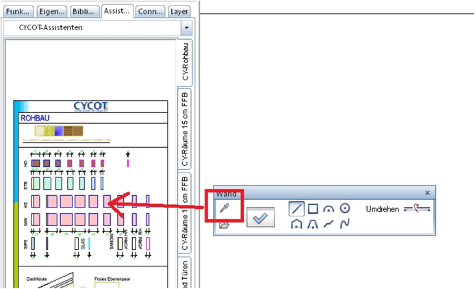 Assistenten gesamt in Nemetschek Allplan